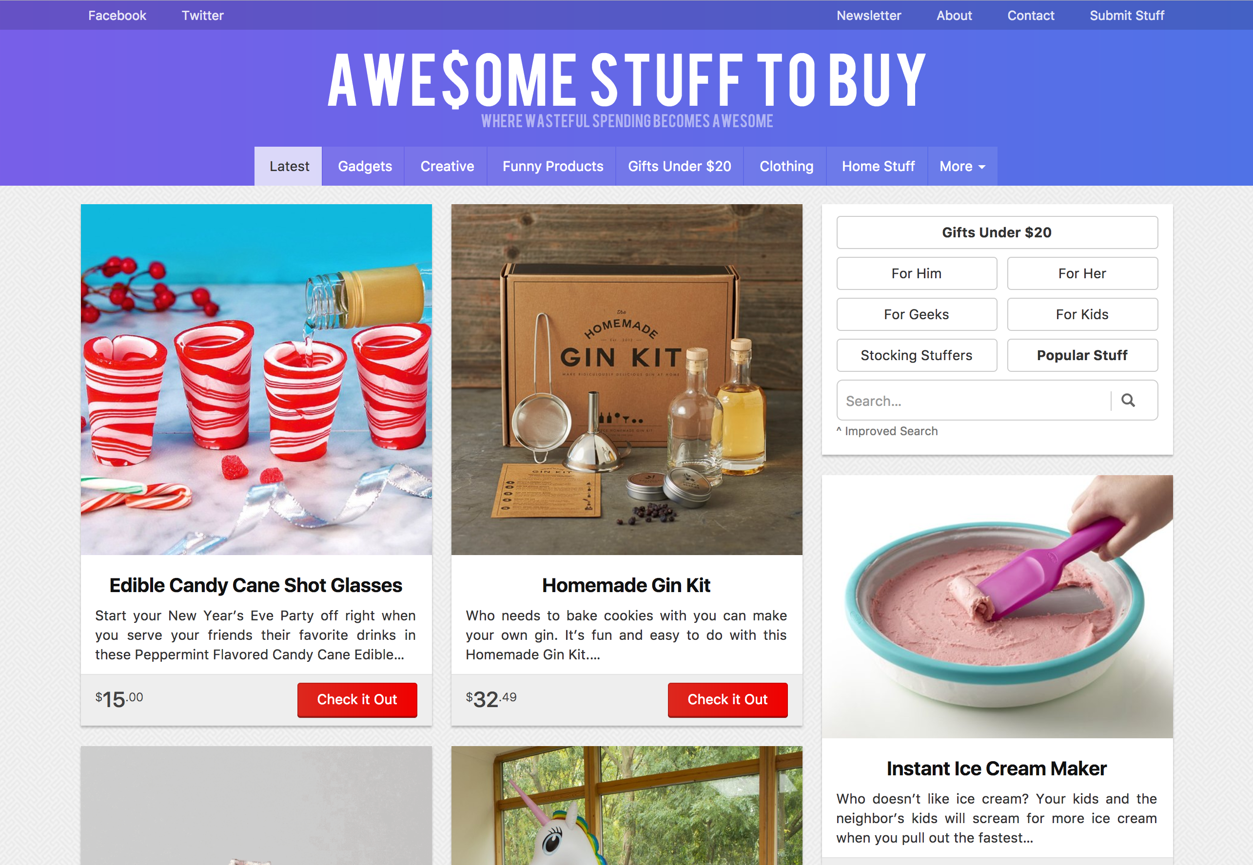 Portfolio: Awesome Stuff To Buy - Drawne